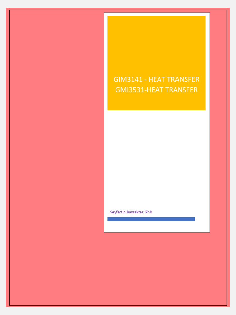 2. Intro & HT mechanisms-6-10 Oct 2025 | PDF | Thermal Conduction ...