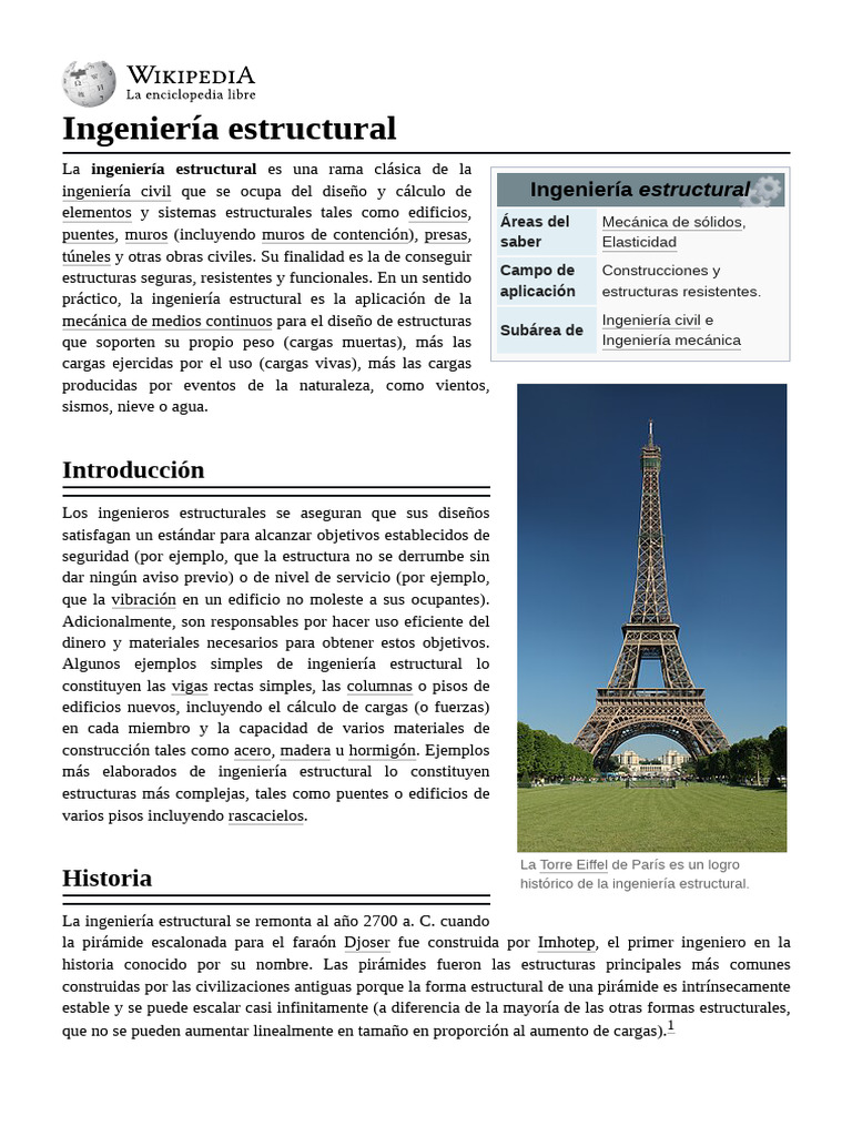 Ingeniería estructural | PDF | Ingeniería estructural | Ingeniero civil