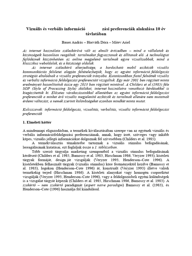 Bauer Andras Horvath Dora Mitev Ariel Mondjam Vagy Mutassam Vizualis Es ...