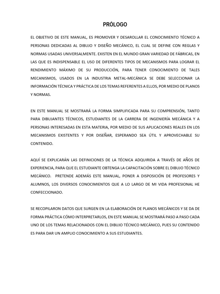 Manual Dibujo y Diseño Mecánico r0c (1) | PDF | Dibujo técnico | Dibujo