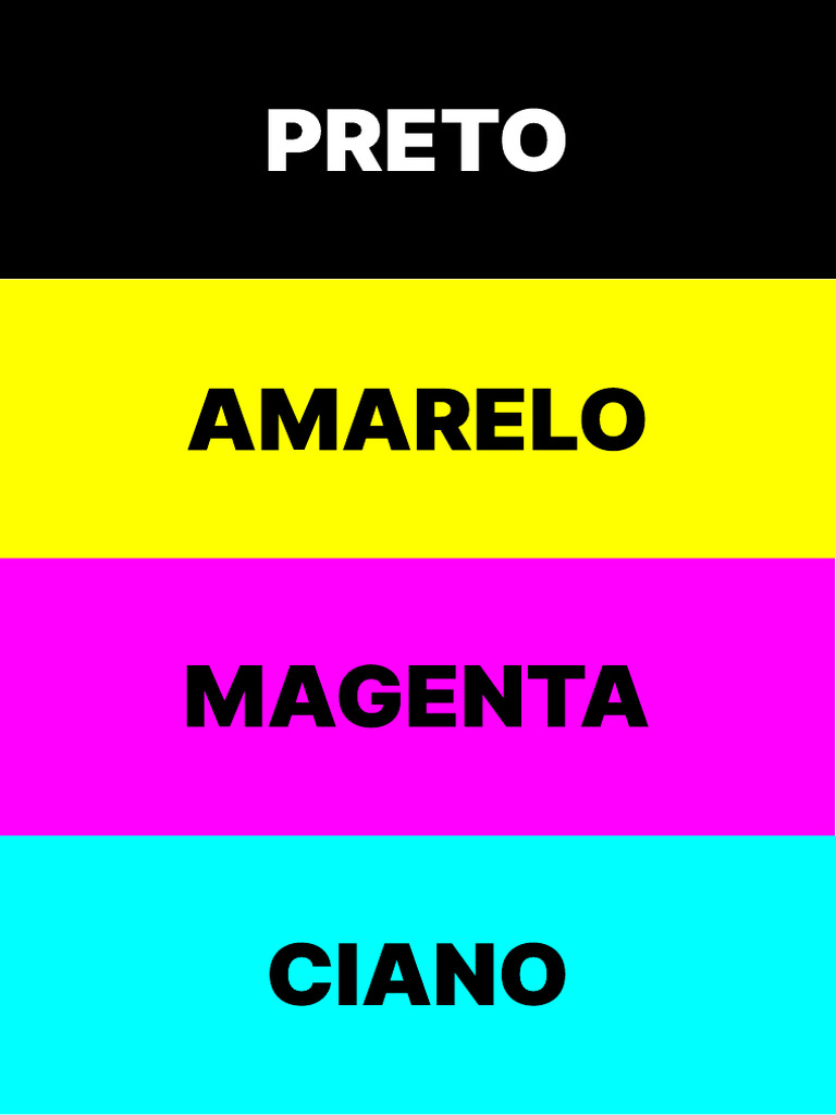 Teste Cmyk | PDF
