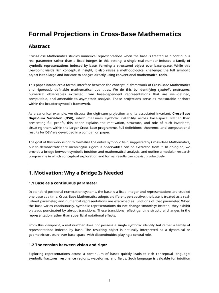 Cross-base Digit-sum Variation (Dsv) — Definition & Research Notes (6 ...