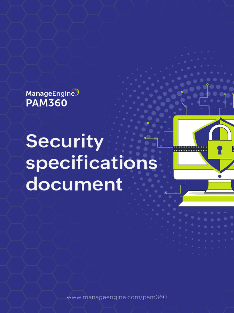 PAM360 Security Policy Overview | PDF | Security | Computer Security