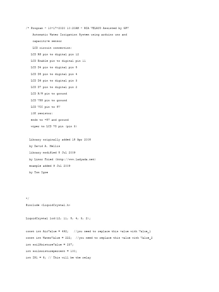 Program and Schematics | PDF | Electrical Engineering | Computer ...