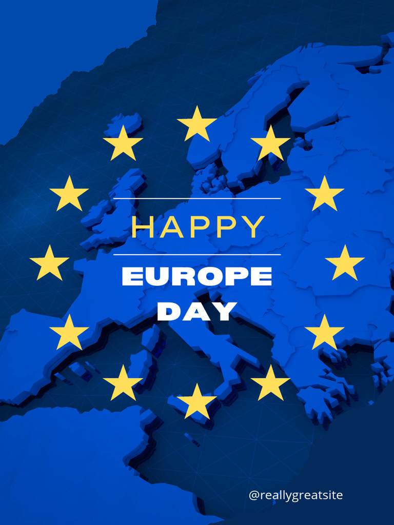 Happy Europe Day Poster | PDF