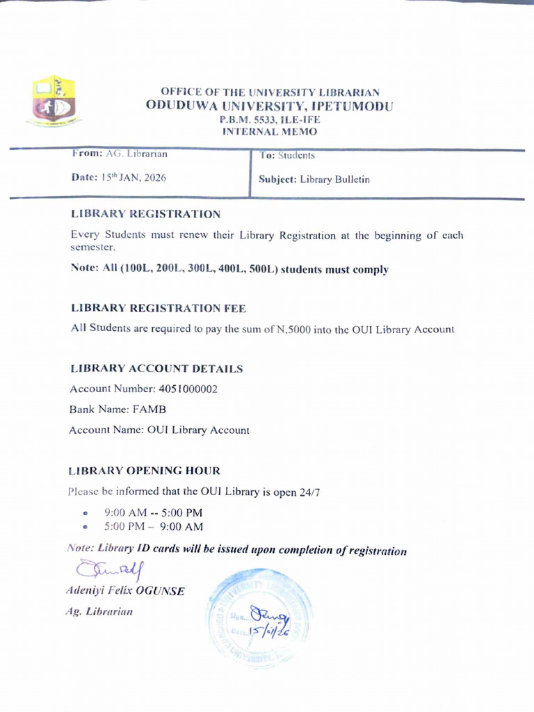 notice 1 | PDF