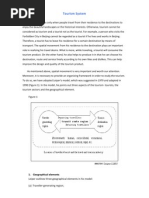 Leiper's Tourism System Explained | PDF | Tourism | System