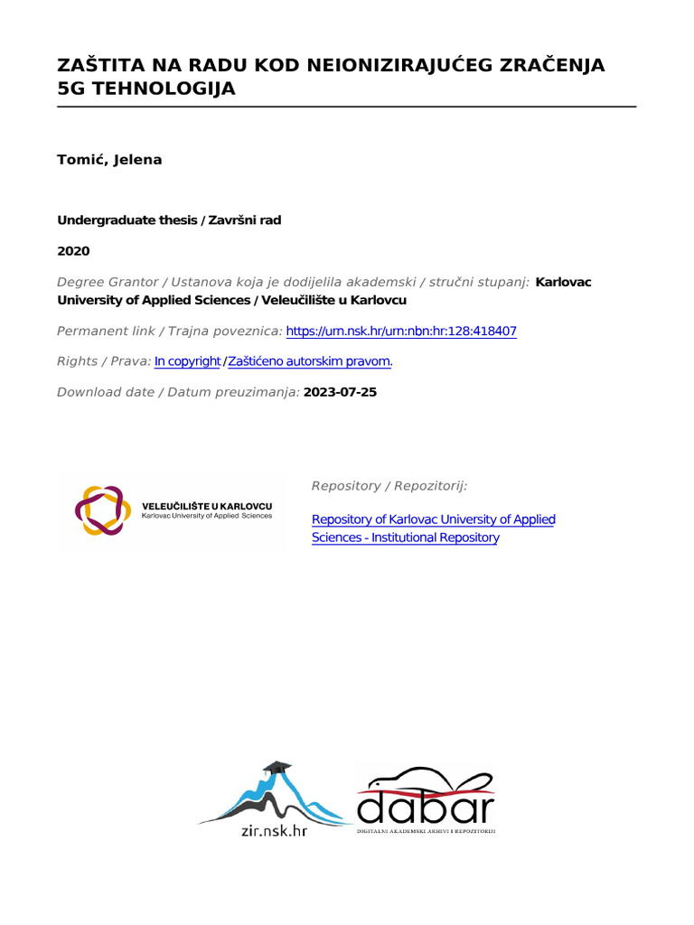 Jelena Tomic- Zavrsni 2020 (1) | PDF