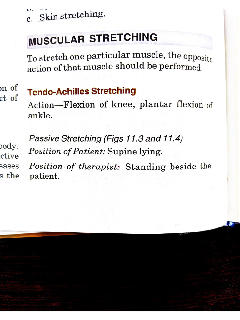Passive Stretching | PDF