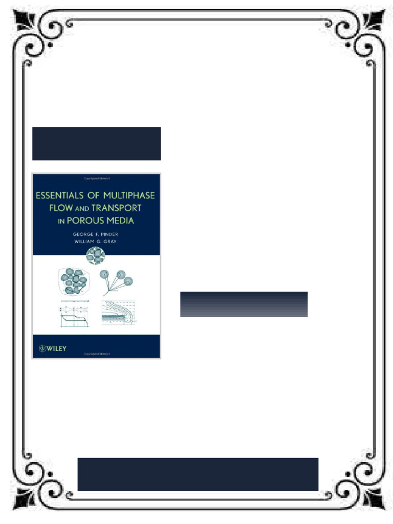 Essentials of Multiphase Flow in Porous Media George F. Pinder ebook ...