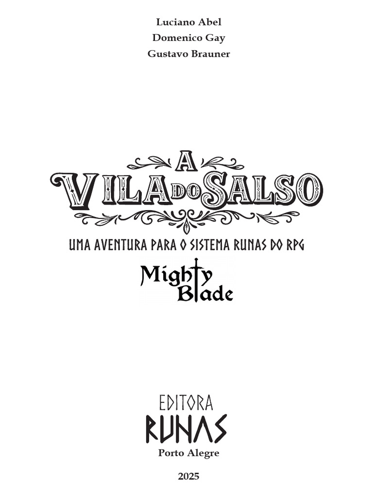 Mighty Blade - Aventura - Vila Do Salso | PDF | Artefato (Arqueologia)