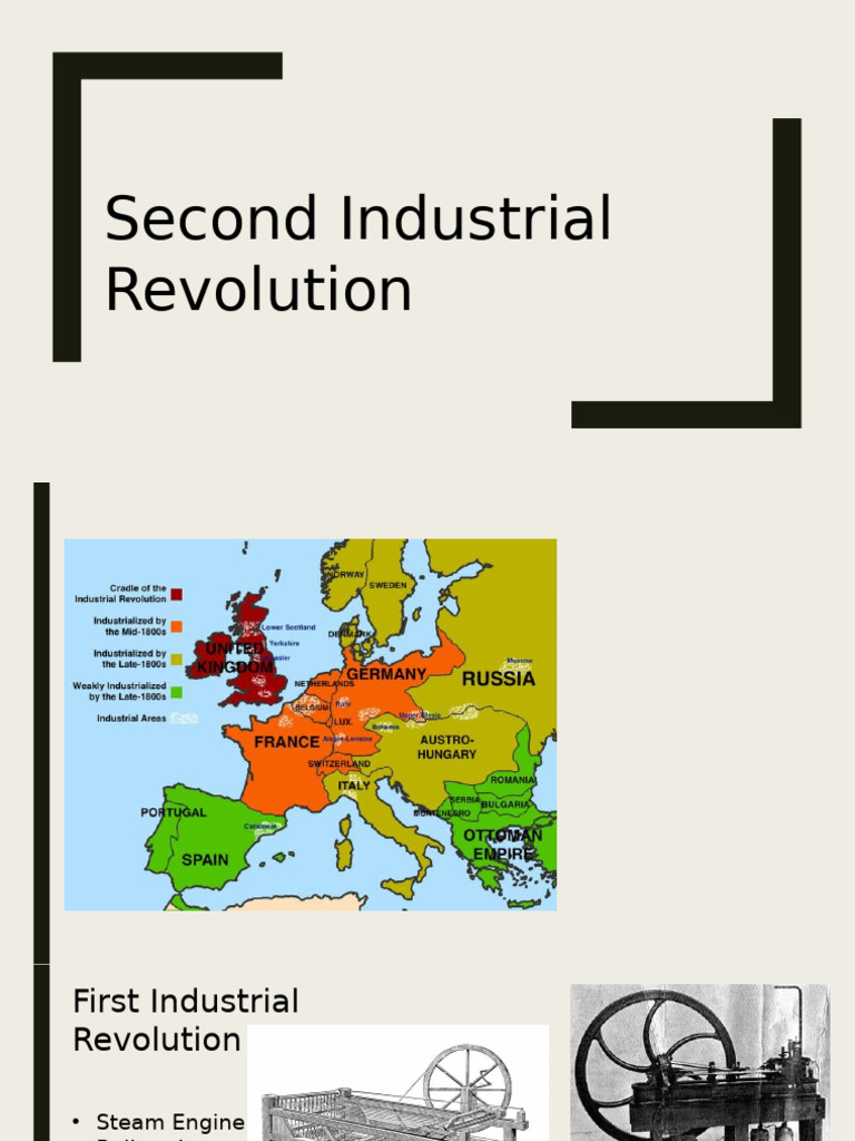 Key Innovations of the Second Industrial Revolution | PDF