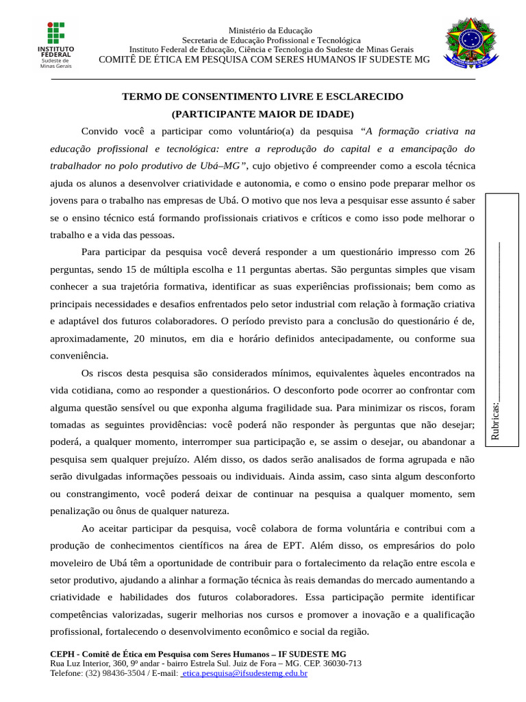 Modelo Tcle Empresarios | PDF | Desenvolvimento profissional