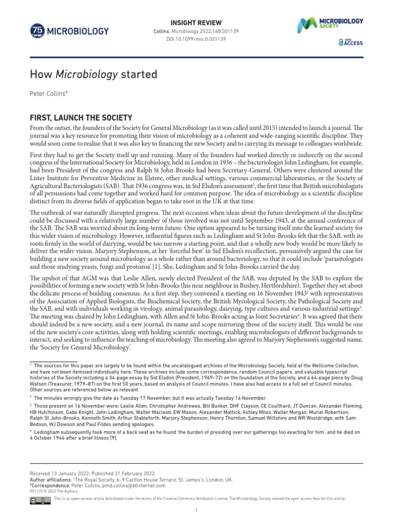 Mic 001139 | PDF | Microbiology | Biology