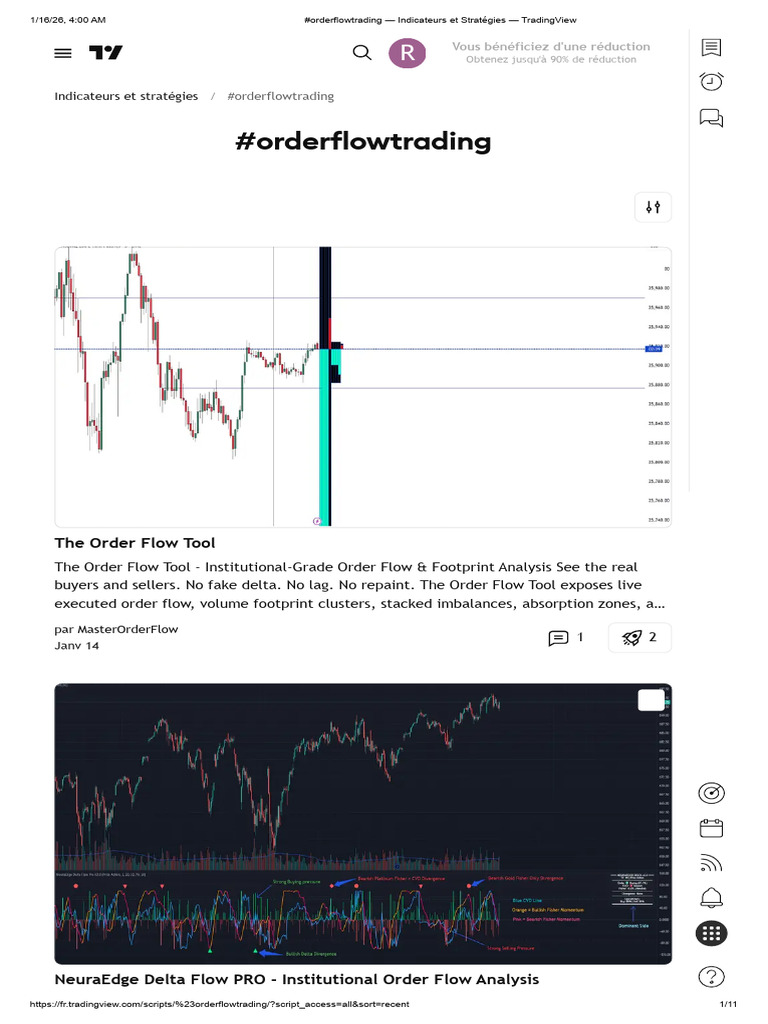 Order Flow Tool for Traders | PDF | Investing | Market (Economics)