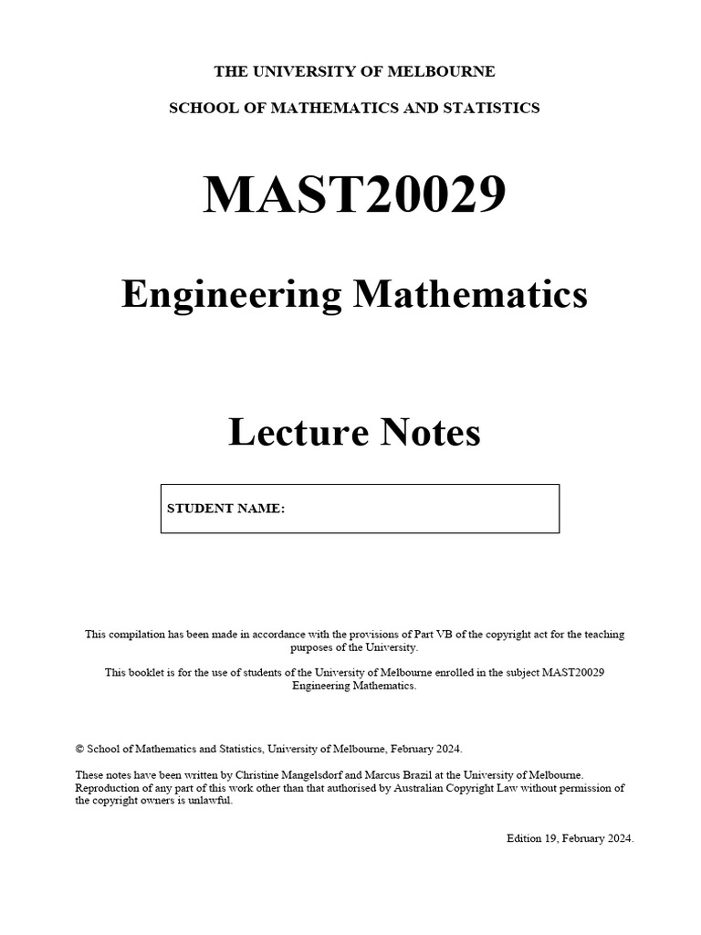 EM Notes S2 2025 (Partial) | PDF | Euclidean Vector | Velocity
