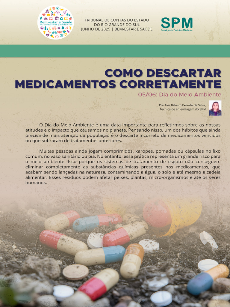 Gestão Ambiental - Descarte de Medicamentos | PDF