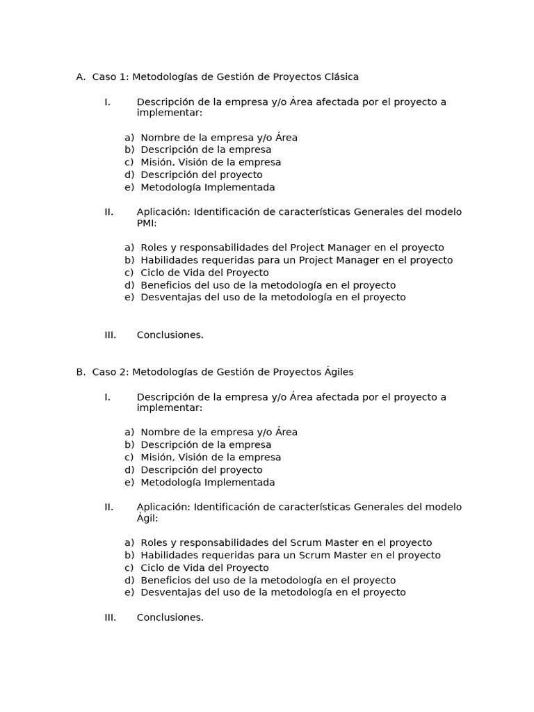 ? (AC-S02) Semana 02 - TAREA ACADEMICA 1 - GESTION DE PROYECTOS | PDF | Gestión de proyectos ...