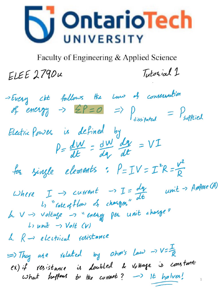 Tutorial 1 - Signed | PDF
