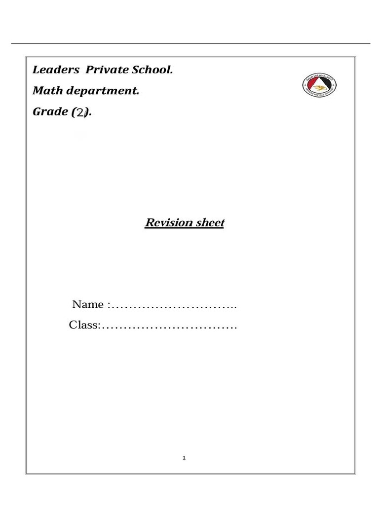 G2 Math | PDF