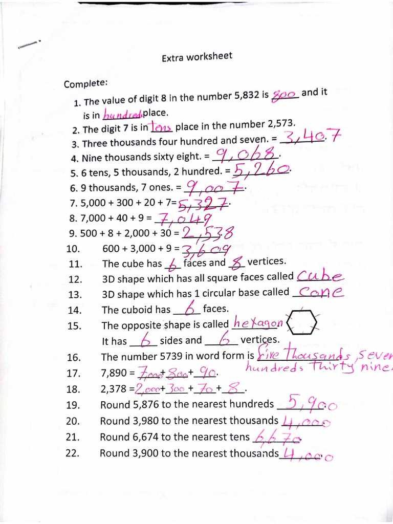 Math. Quarter 1 Revision | PDF