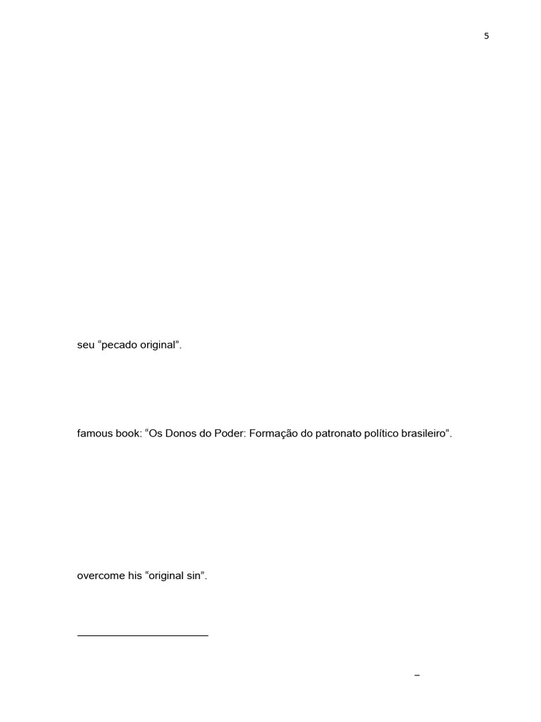 Para Ler Os Donos Do Poder | PDF | Estado | Burocracia