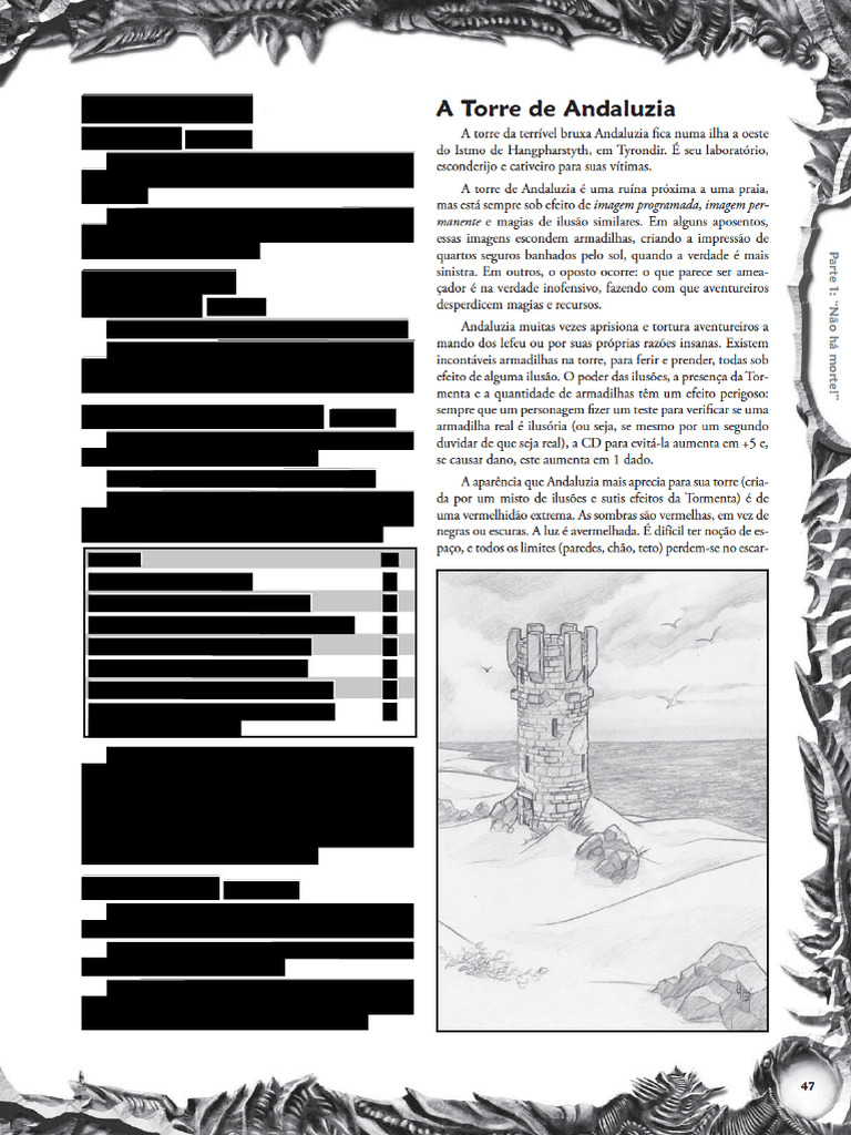 Trpg - Torre de Andaluzia | PDF