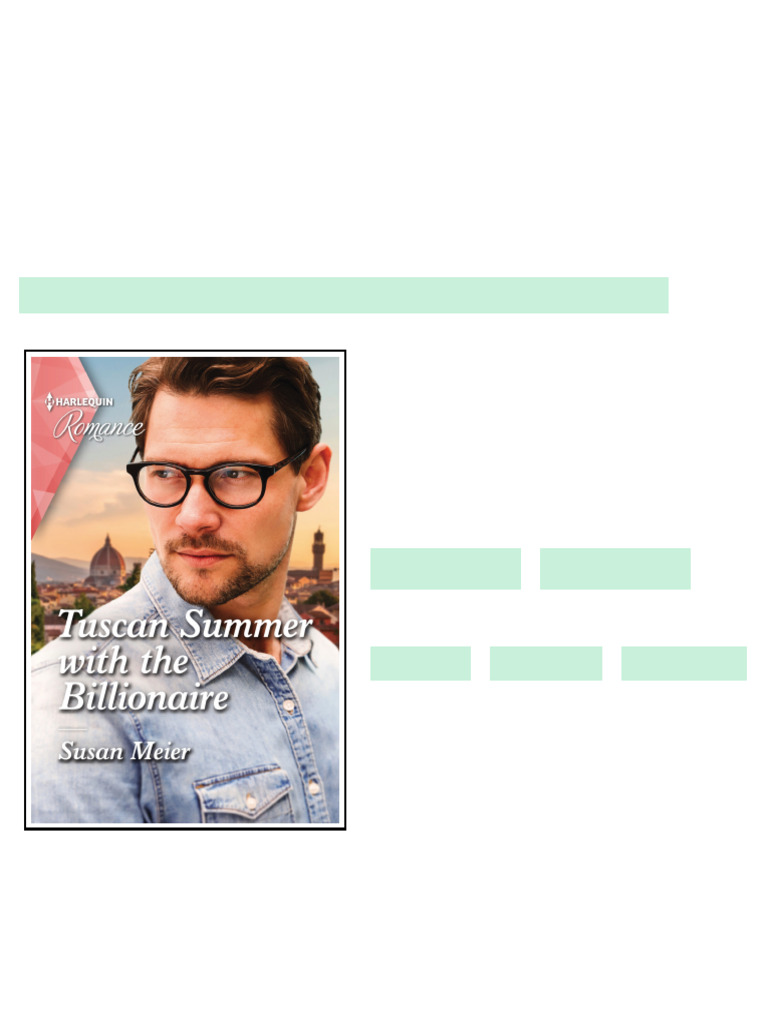 Tuscan Summer With The Billionaire Susan Meier Meier Susan ebook every ...