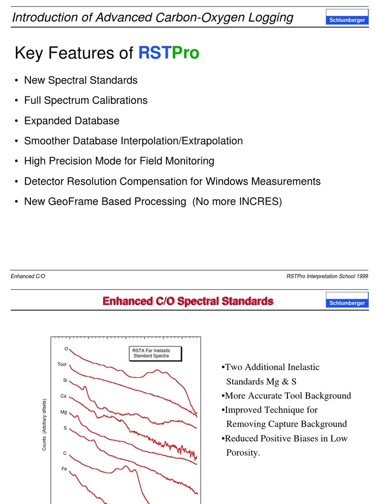 Key Features Of: Introduction of Advanced Carbon-Oxygen Logging | PDF ...