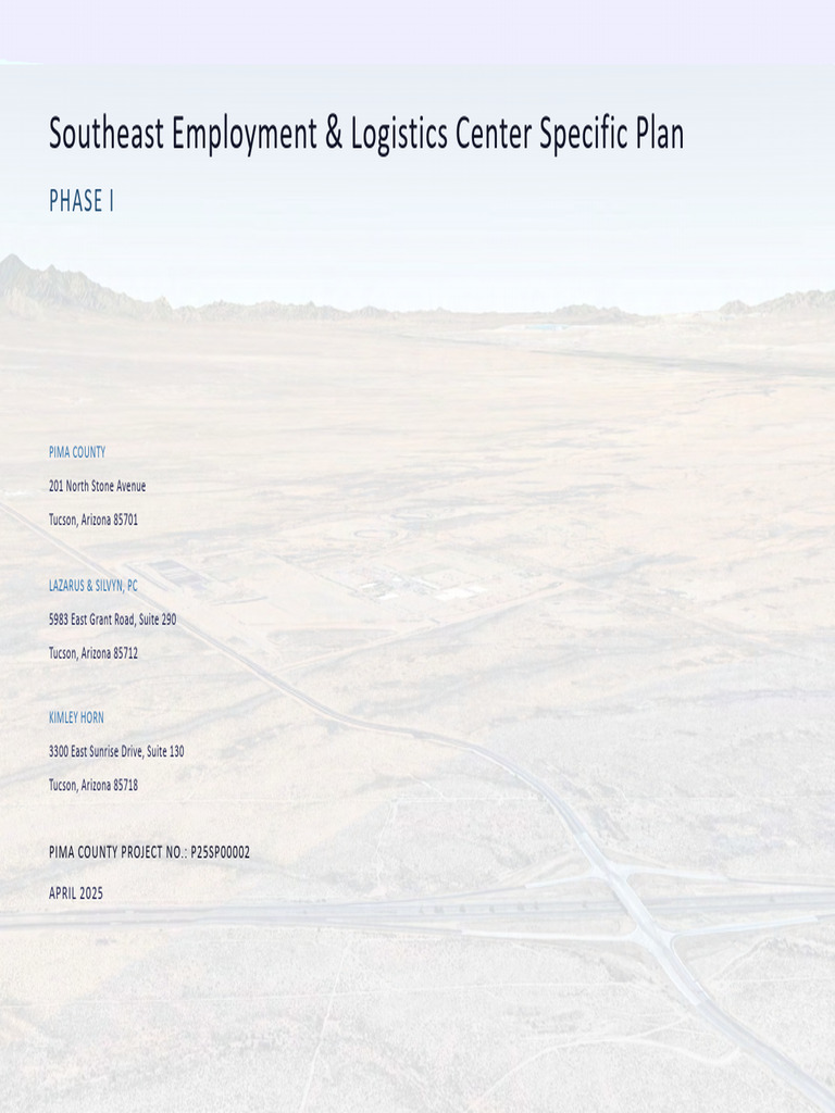 Specific Plan | PDF | Infrastructure | Renewable Energy