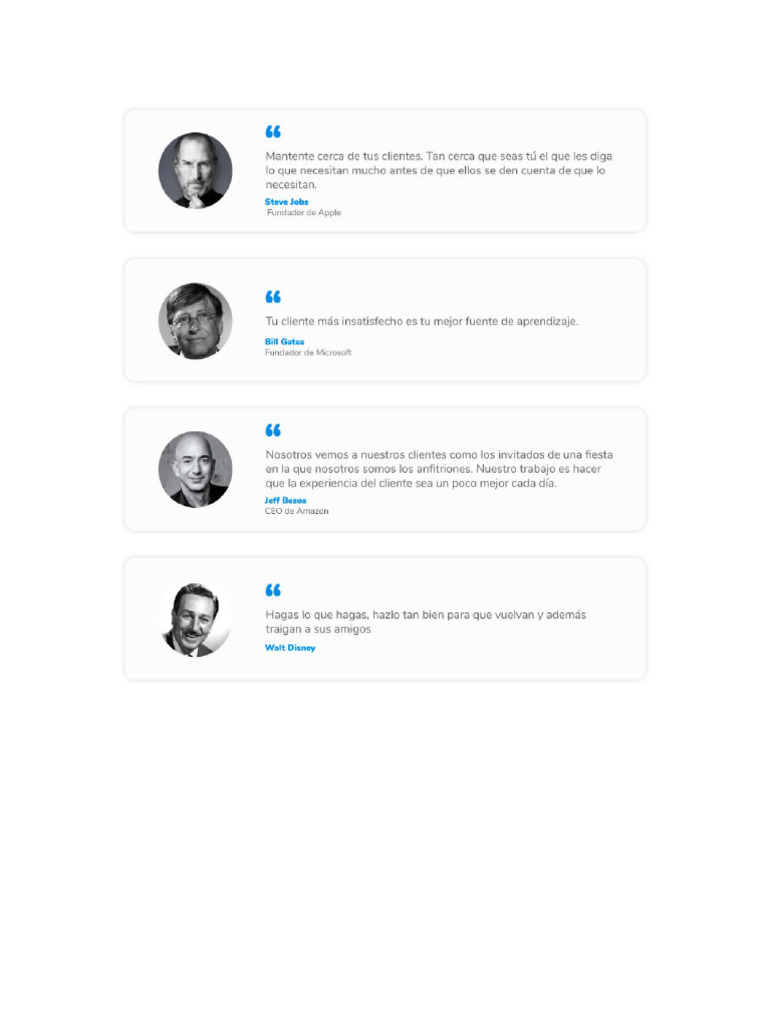 Frases Sobre Servicio Al Cliente | PDF