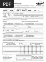 Long-Term Illness Scheme Application Form | PDF | Pharmacy | General ...