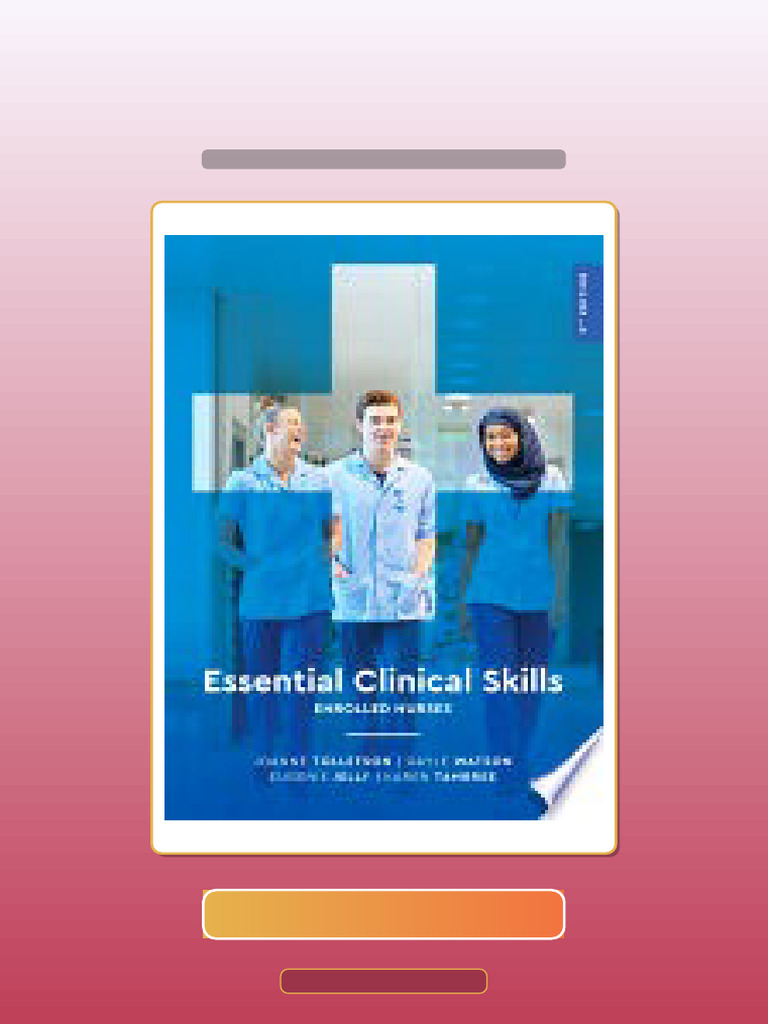 Test Bank for Essential Clinical SkillsEnrolled Nurses 5th Edition ...