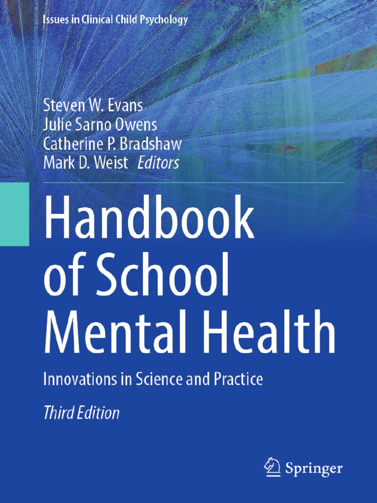 handbook of school mental health | PDF | Mental Health | Mental Disorder