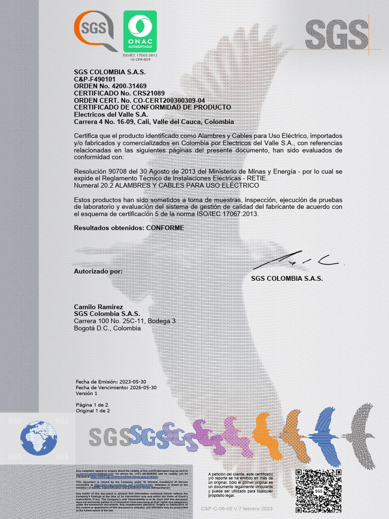 CRS21089 V1 CF 2023 | PDF