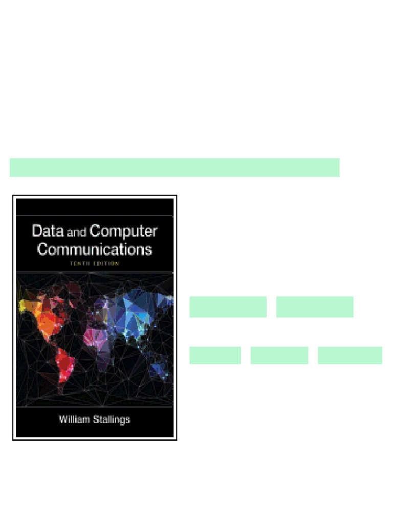 Solutions Manual to accompany Data and Computer Communications 10th ...