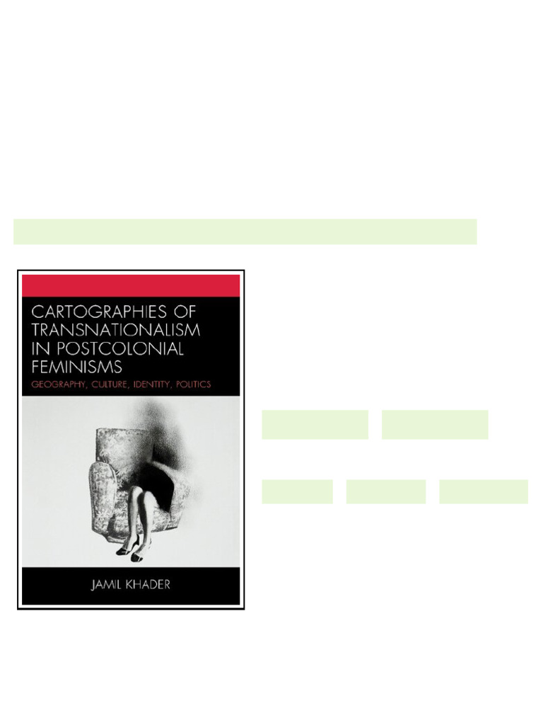 75162352 | PDF | Postcolonialism | Feminism