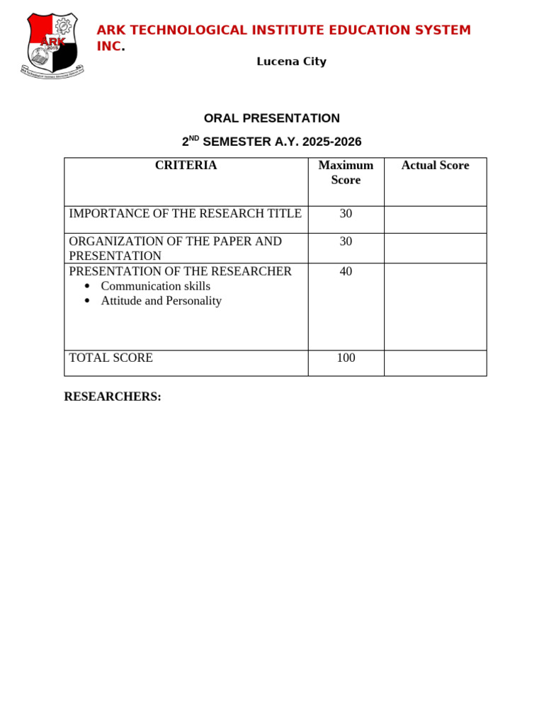 Title Approval Criteria 1 | PDF