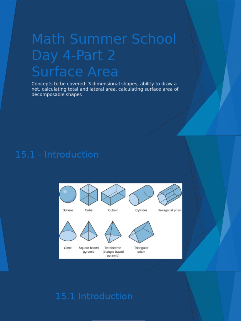 Math Summer School 4.2 | PDF