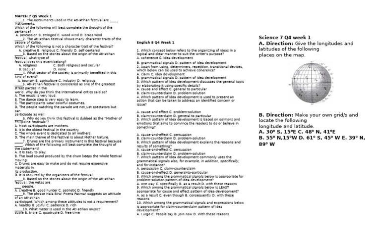 Formative Q4 Week 1 | PDF