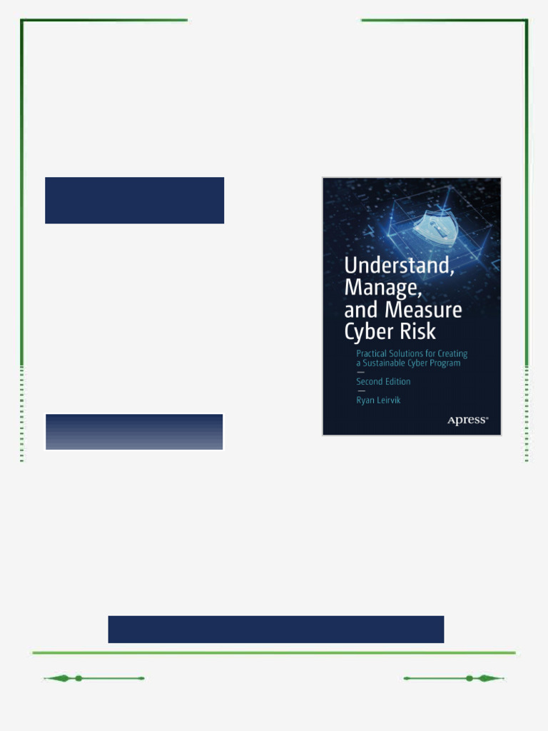 Understand Manage and Measure Cyber Risk 2nd ed. Edition Ryan Leirvik ...