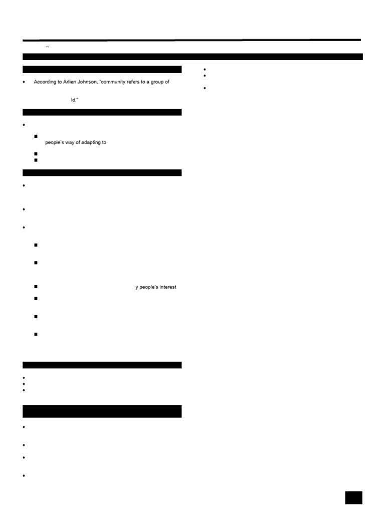 Community Immersion in NSTP Explained | PDF | Community | Psychological ...