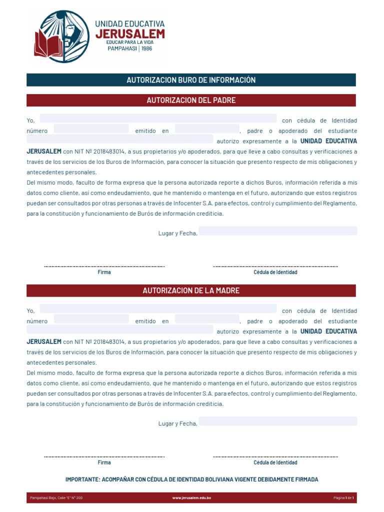 5_Autorizacion_Buro | PDF