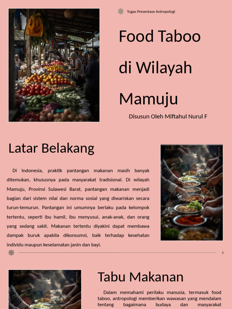 Ppt Makalah Antropologi Miftahul Nurul | PDF