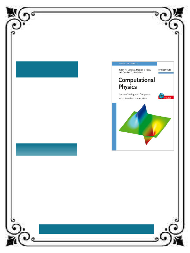 Computational Physics Problem Solving with Computers 2nd Edition Rubin H. Landau ebook indexed ...