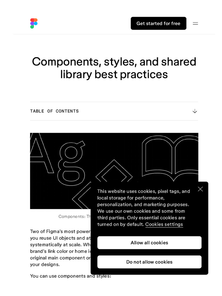 Figma Components and Styles Best Practices | PDF | Page Layout | Libraries