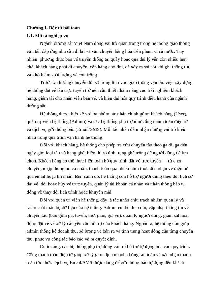 Chương I - PTTK | PDF