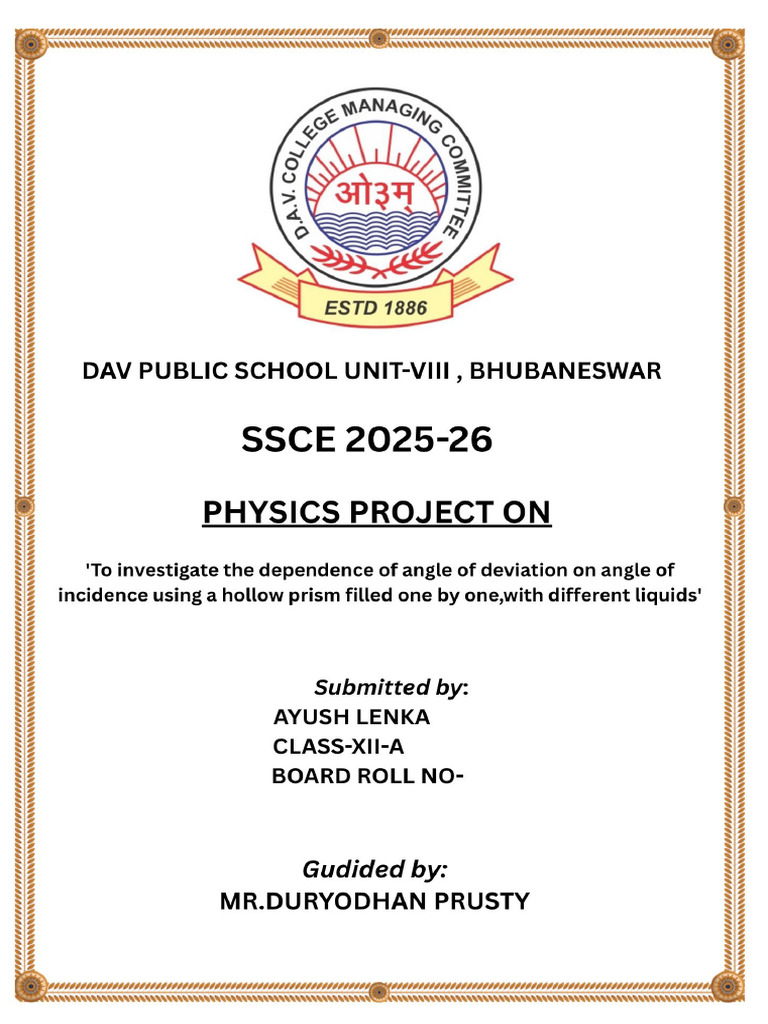 Physics Project 2 | PDF