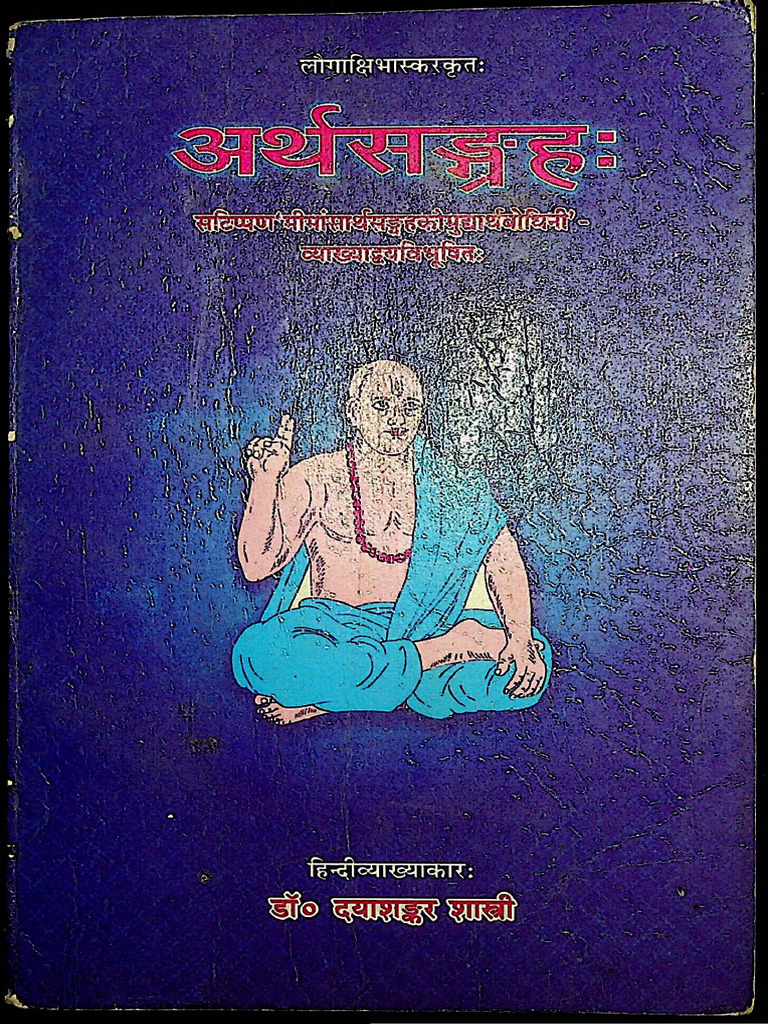 Artha Sangraha of Laugakshi Bhaskara With Mimamsa Artha Sangraha ...