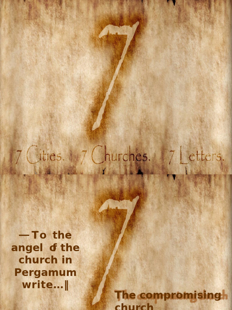 Letter to the Church in Pergamum | PDF | Revelation | Religious Belief ...